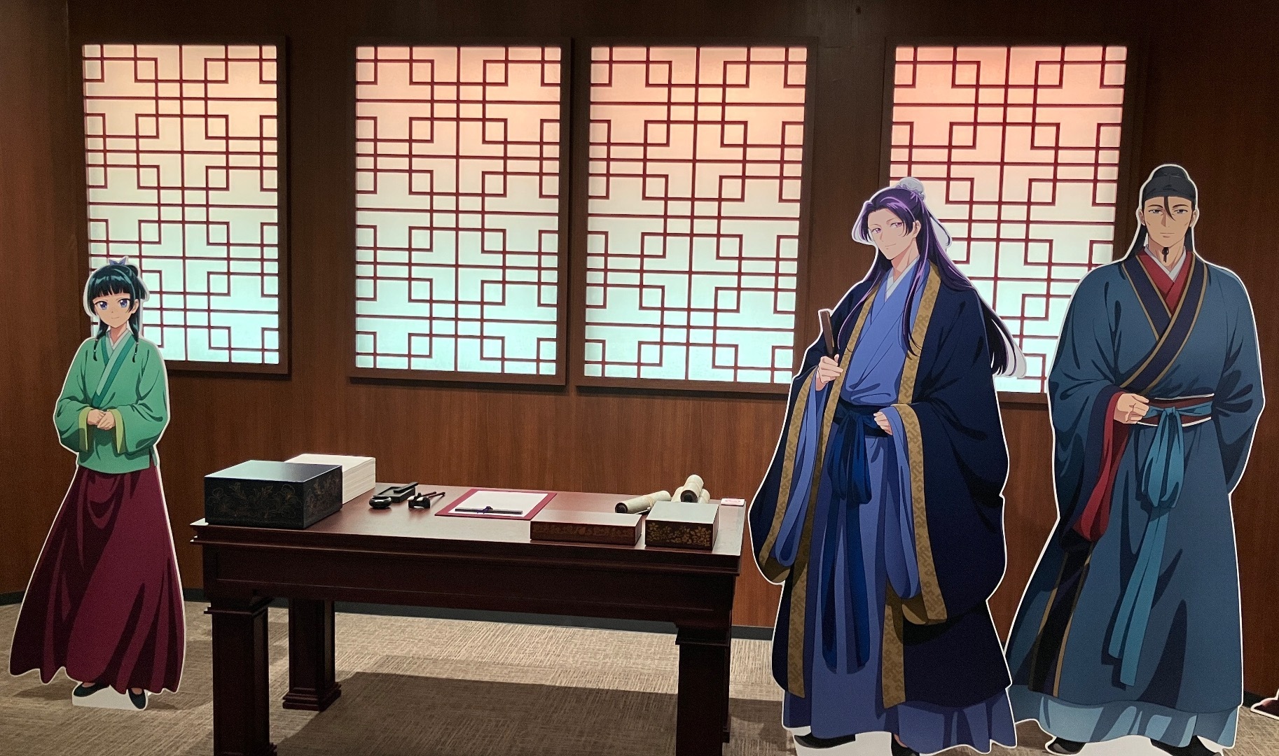 TVアニメ『薬屋のひとりごと』展: 和雑貨大好き「ちゅん」のふんふん